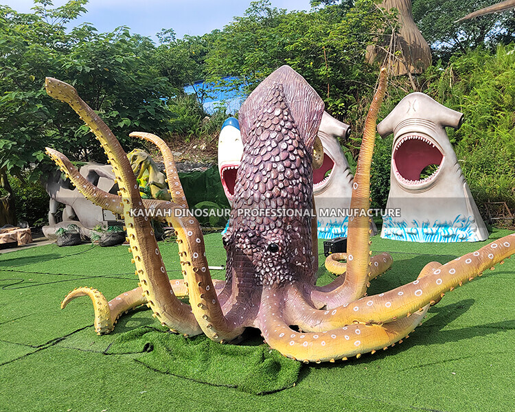 Buy Realistic Animatronic Octopus Model Octopus With Movements Factory ...