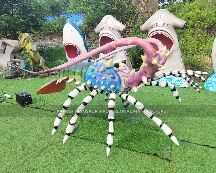 Buy Realistic Lobster Statue Animatronic Sea Animals Factory Sale AM-1626