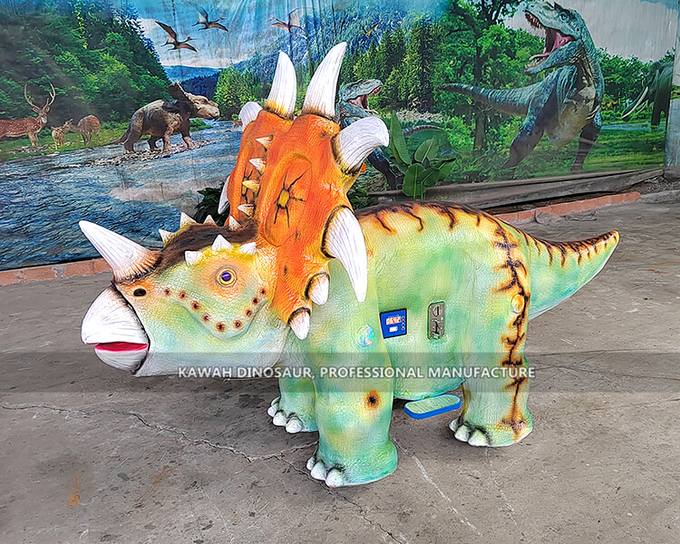 Childrens Dinosaur Ride Cars Triceratops Dinosaur Customized Kawah ...