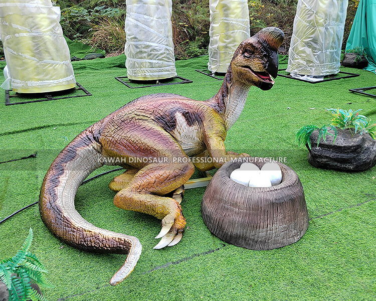 Customized Oviraptor Statue Animatronic Dinosaurs Life Size Dinosaurs ...