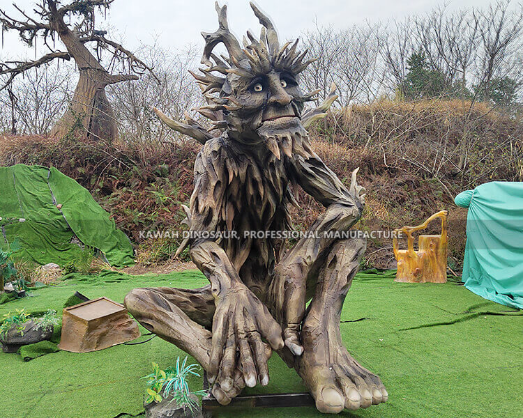 Customized Tree Man Statue With Movements And Sound Mythical ...
