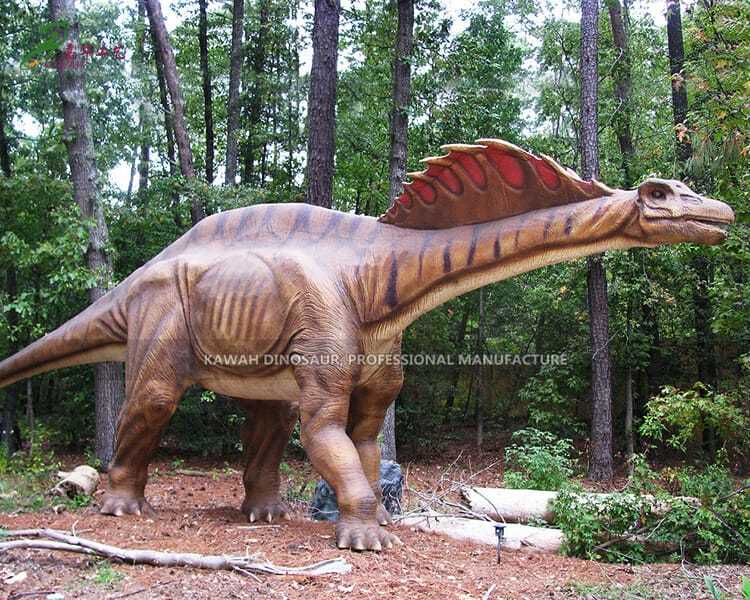 Forest Dinosaur Park Amargasaurus Life Size Dinosaur Sculpture AD-019