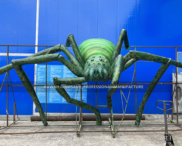 Giant Green Animatronic Spider Model Realistic Spider with Movements ...