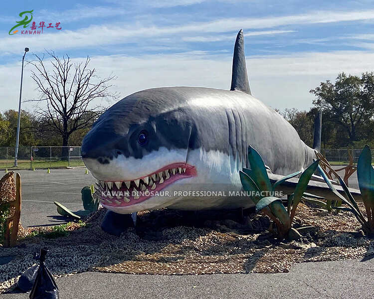 ODM Animatronic Fish Companies – Life Size Buy Animatronic White Shark ...