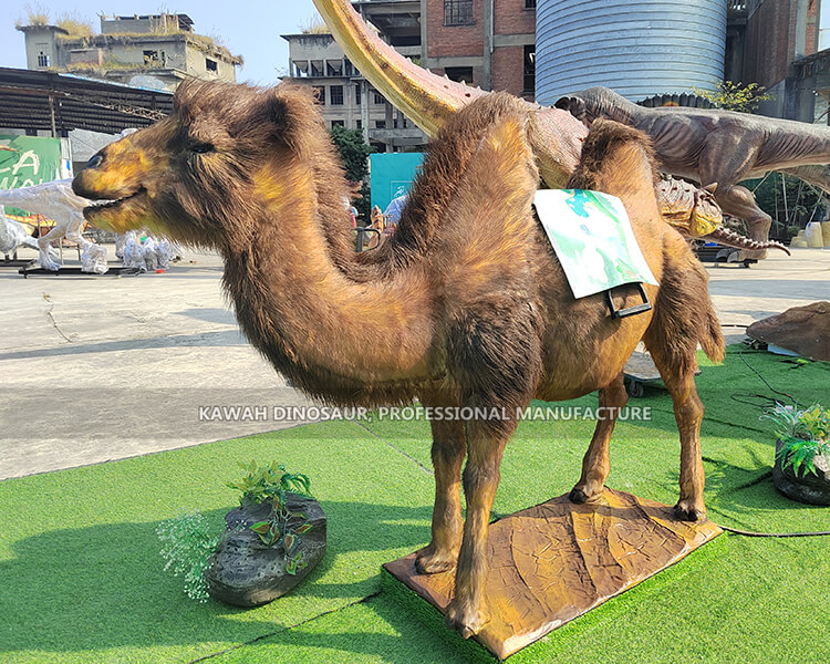 Life Size Camel Statue Realistic Animatronic Animals Simulated Riding ...