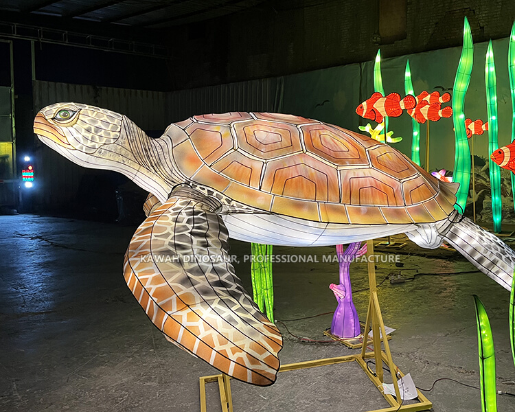 Outdoor Park Sea Turtles Lanterns Festival For Carnival Activities ...