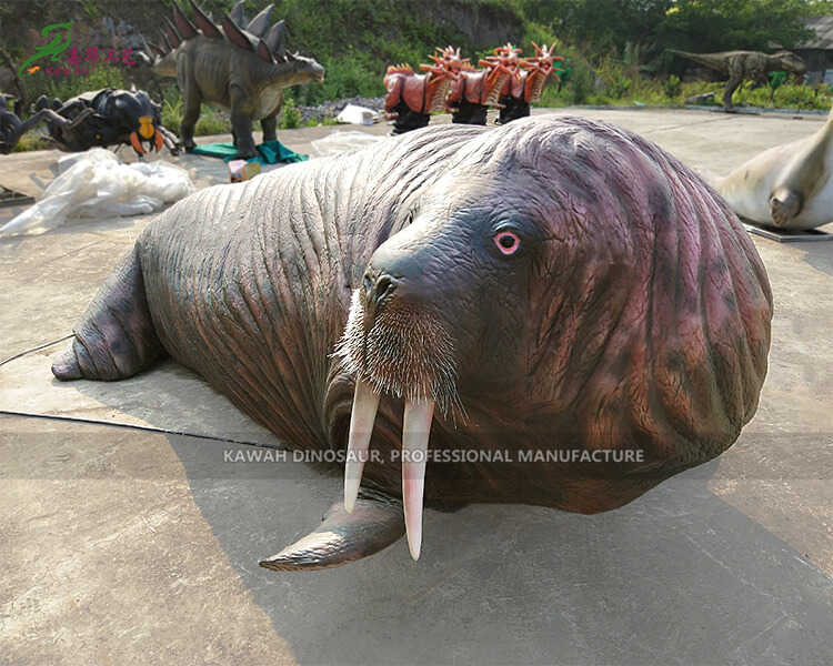 Park Equipment Animatronic Walrus Factory Direct Sale for Display AM-1648