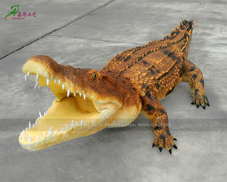 Realistic Crocodile Model with Movements and Sound Animatronic Animal ...