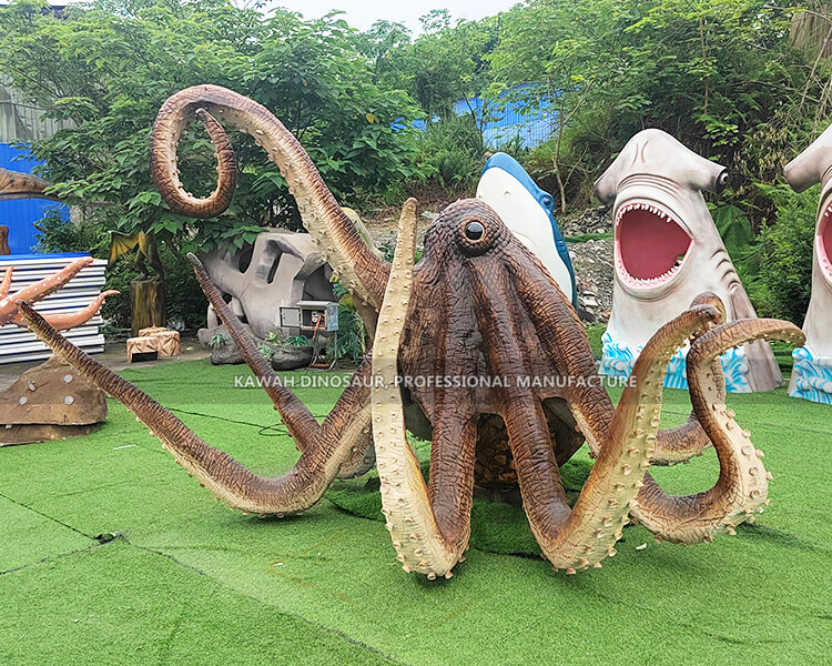 Realistic Octopus Statue High Quality Animatronic Octopus Factory Price ...