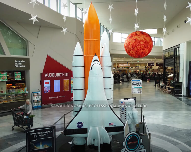 Simulation Rocket Spaceship Statue Customized Rocket Ariane Realistic ...
