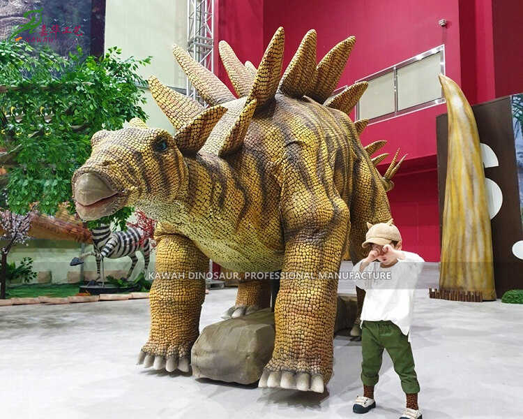 Stegosaurus Life Size Dinosaur Stage Walking Dinosaur Animatronic ...
