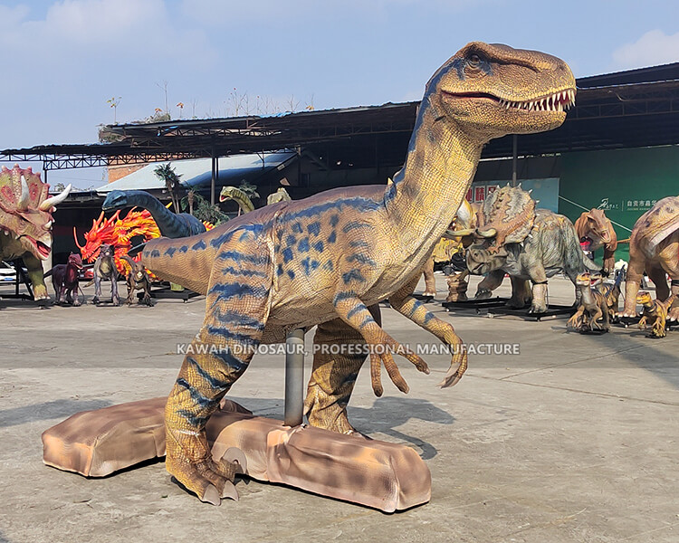 Velociraptor Walking Dinosaurs Animatronic Raptor Realistic Dinosaur ...