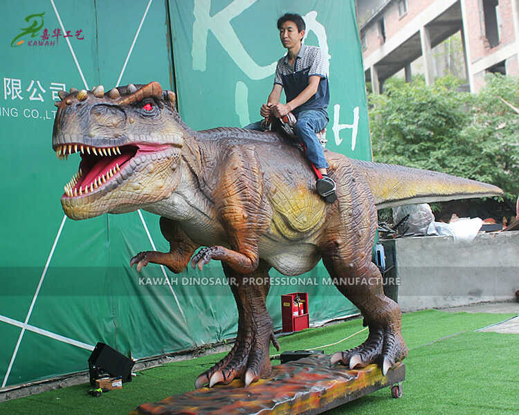 Kids Amusement Park Rides Animatronic Dinosaur Ride Dinosaur Theme Park ...