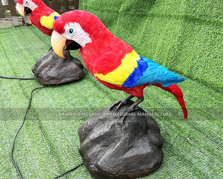 Factory Sale Realistic Animatronic Animals Animatronic Parrot Bird ...