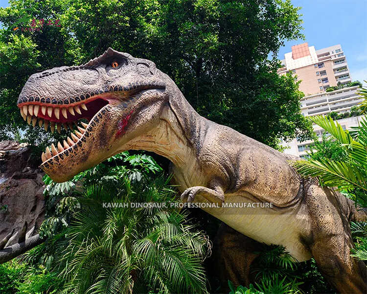 Dinosaur Animatronic Park Jurassic T Rex Animatronic Dinosaur Manufacturer AD-012