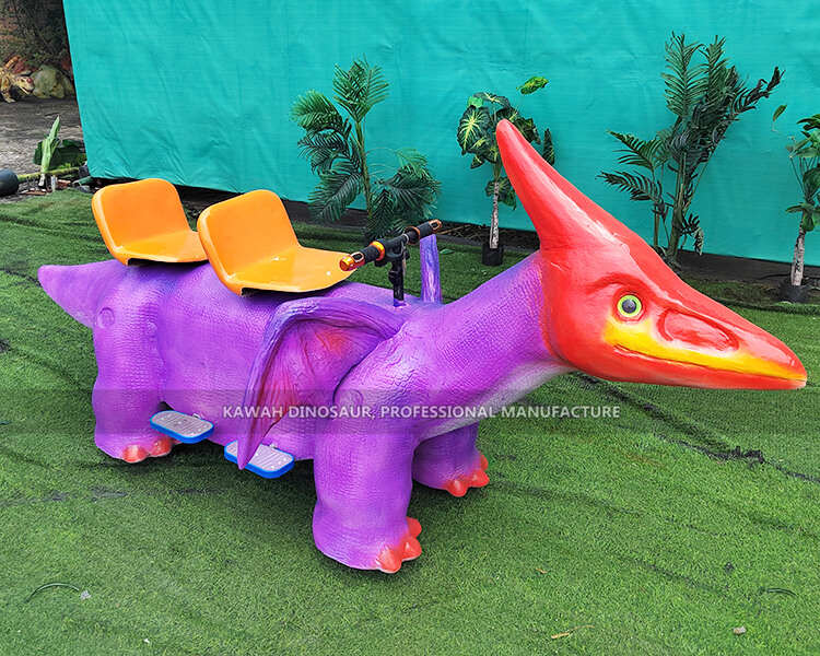 Amusement Ride Machine Electric Ride On Dinosaur Pterosauria Car For ...