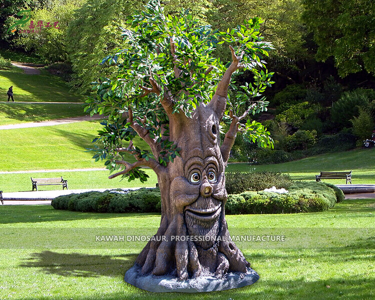 Realistic Animatronic Talking Tree Wise Mystical Tree Customized China ...