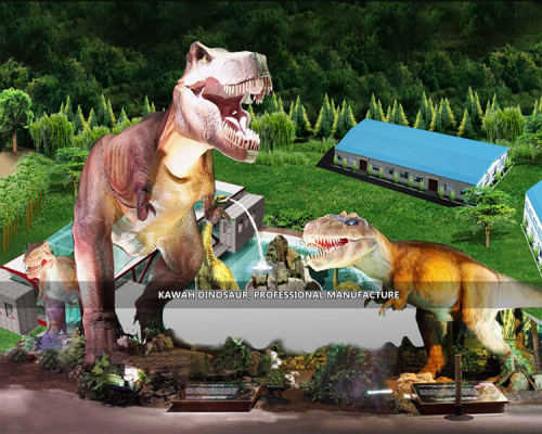 Theme Park Design | Kawah Dinosaur